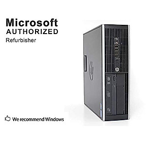 HP Elite 8300 mini PC Business High Performance Desktop Computer(Intel Core i7-3770 3.4GB,16G DDR3,240G SSD+3TB,DVD,Radeon 6350 HD+Dual DVI Cable,WiFi,Windows 10 Professional)(Renewed)