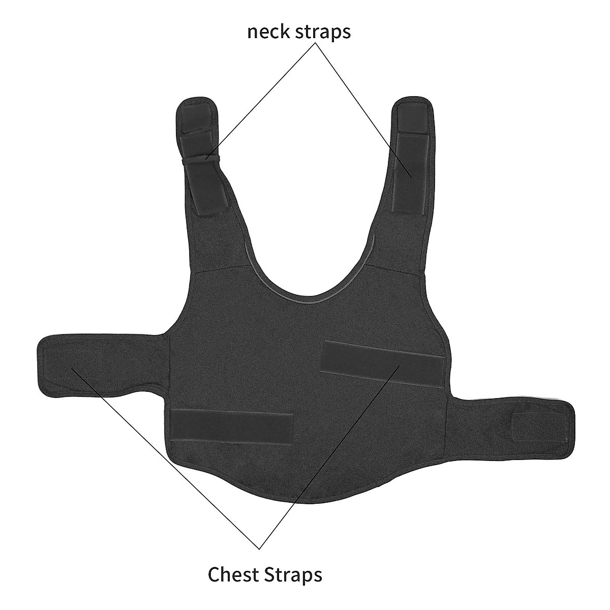 KittyStar Breathable Dog Shirt for Thunderstorm, Dog Anxiety Vest Jacket Warp,Puppy Calming Coat Anxiety Relief (M, Grey)