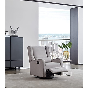 Westwood Design Elsa Manual Glider Rocker Recliner, Pearl River