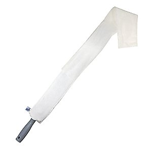Unger PM05W StarDuster ProFlat/Flex Microfiber Sleeve, 29-1/2" Length (Bag of 5),White