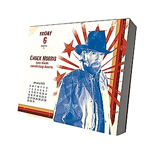 2023 Chuck Norris Day-at-a-Time Box Calendar