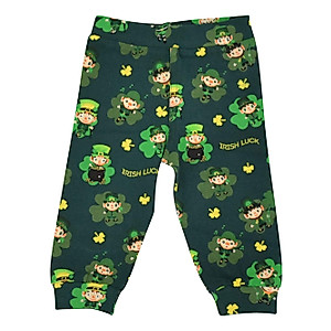 Unique Baby Boys 1st St Patricks Day Moms Lucky Charm Layette Set (18 Months)