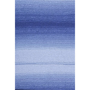 RED HEART E305.3963 Super Saver Ombre Yarn, Green Tea