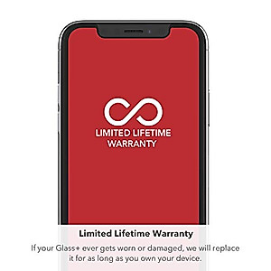 ZAGG InvisibleShield Glass+ Screen Protector – High-Definition Tempered Glass Made for iPhone 12 Pro Max – Impact & Scratch Protection, Clear, 200106693