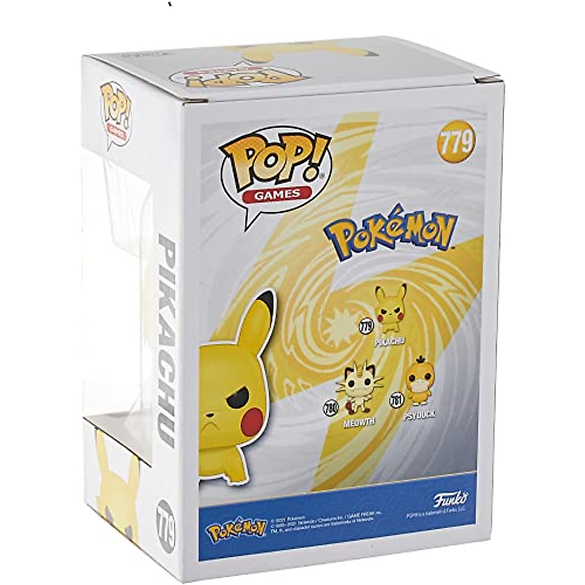 Funko POP Pop! Games: Pokemon - Pikachu (Attack Stance) Collectible Vinyl Figure, Multicolor, One Size