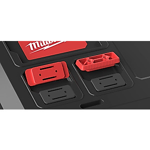 NyVoozy(20pcs-Red Feet Mounting System,Mounting Feet for Milwaukee Packout, Mounting Feet for Milwaukee Packout System