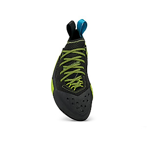 SCARPA Mago Lace Rock Climbing Shoes for Sport Climbing and Bouldering - Specialized Performance for Edging and Support - Bright Lime - 11