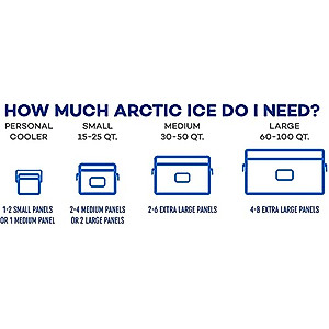 Arctic Ice Alaskan Series, Long Lasting Reusable Ice Pack, Small, 0.75 lb, Green