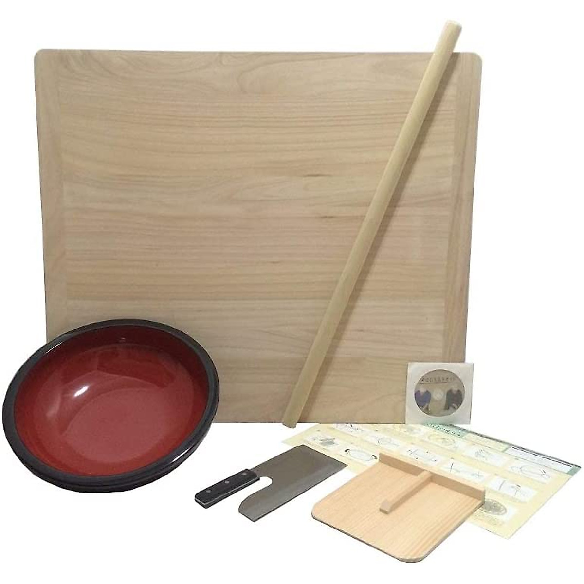 Soba Making goods Contain　five pieces Set w/DVD 22432