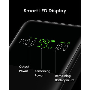 INIU 140W Power Bank, 27000mAh High Capacity Laptop Portable Charger, USB C in&Out Tablet Powerbank, Smart Digital Display Phone Charger Compatible with iPhone 16, iPad, MacBook, Laptop etc.