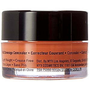NYX Professional Makeup Concealer Jar, Orange, 0.25 Ounce