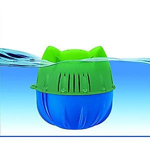 4 Flippin’ FROG Pool Sanitizer Replacement Chlorine Cartridges for use with The Flippin’ FROG Pool Sanitizer System for Pools 2,000 – 5,000 gallons, All-in-One Sanitizing System