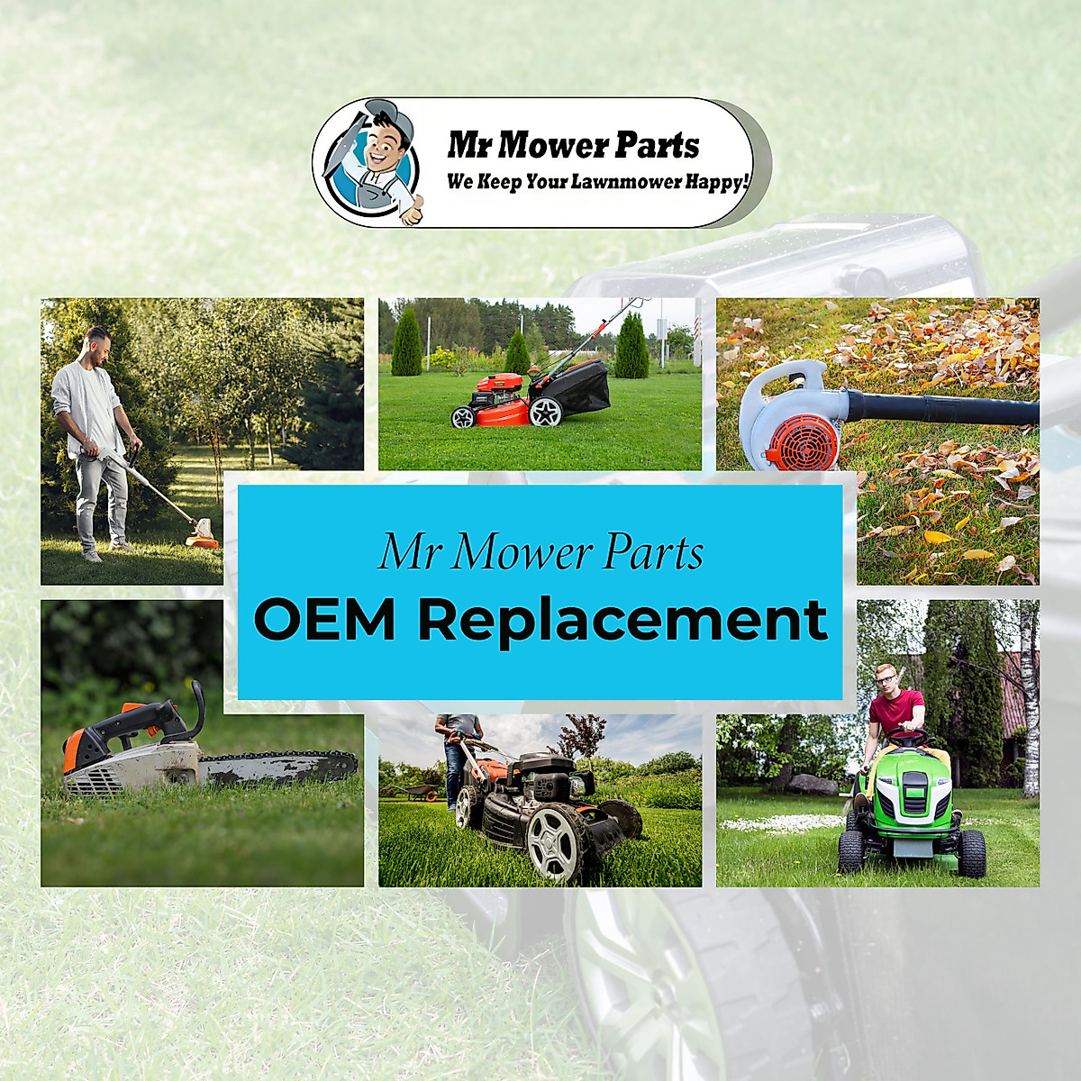 Mr Mower Parts Paper Air Filter Compatible with Cub Cadet 548436-R1 Kohler 231847S Tecumseh 31925 EL Smith 2557 Gravely 015373 20188600 15373 John Deere AM-30800 Onan 140-1188 140-188 ROL-AIR 431