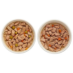 Amazon Brand - Kitzy Wet Cat Food, Variety Pack (Turkey & Vegetable/Chicken & Beef ) Stew Cuts in Gravy, Grain Free, 3 Oz Pouches (Pack of 24)