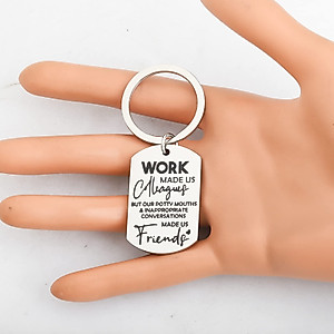 MAOFAED Coworker Gift Work Made Us Colleagues But Our Potty Mouths& Inappropriate Conversations Made Us Friend