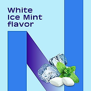 Nicorette 2 mg Nicotine Gum to Help Quit Smoking - White Ice Mint Flavored Stop Smoking Aid, 160 Count