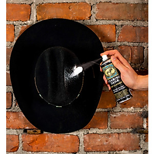 Bickmore Foaming Dark Hat Cleaner | Remove Dirt, Dust, Fingerprints & Sweat Stains - Great for Fur - Felt Cowboy Hats, Baseball Hats & More