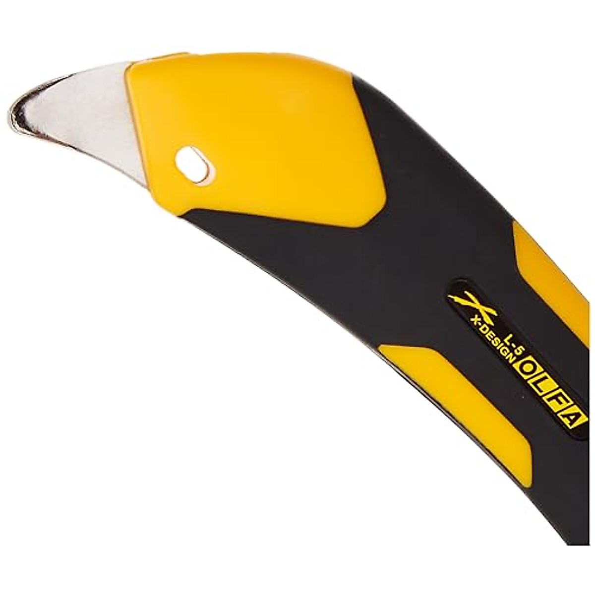 OLFA 18mm Heavy-Duty Utility Knife (L-5) - Multi-Purpose Custom Cutting Depth Precision Knife w/Reinforced Fiberglass Handle & Snap-Off Blade, Replacement Blades: Any OLFA 18mm Blade