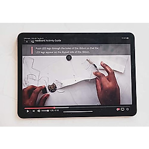 Dear Smart Girl Electrical Engineering STEM Kit for Girls Ages 6-12 / DIY Light Up Headband Kit/Make Your Own STEM Craft Kit