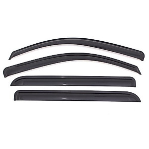 Auto Ventshade [AVS] Ventvisor / Rain Guards | Outside Mount, Smoke Color, 4 pc | 94170 | Fits 1991 - 1996 Buick Park Avenue/Oldsmobile 98