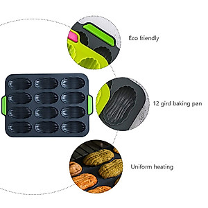 Silicone Bread Forms Non Stick Bakery Trays Eclair Pan Non Stick Mold Loaf Tin Bread Toast Mould Toast Brownie Mold Baking Tools Kitchen Dining Bar Supplies