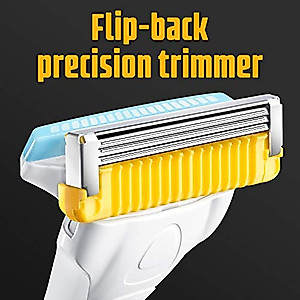 Schick Hydro Stubble Eraser Razor with 2 Razor Refill Blades