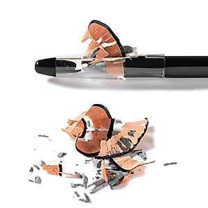 Eye Embrace Cool Helen Classic: Light Gray Wooden Eyebrow Pencil – Waterproof, Double-Ended Pencil with Sharpener & Spoolie Brush, Cruelty-Free