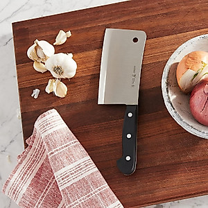 HENCKELS Classic Razor-Sharp 6-inch Meat Cleaver, German Engineered Informed by 100+ Years of Mastery