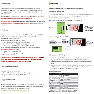 Waveshare MPLAB PICkit 4 in-Circuit Debugger Programmer Fast Debugging and Programming Increased Functionality Supports More Advanced Interfaces