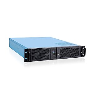 RackChoice 2U Rackmount Server Chassis 2x5.25 + 6x3.5 ATX/MATX Support ATX PSU with Either top or Side Cooling