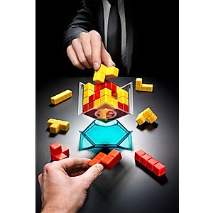 SmartGames Cube Duel - a 2-Player 3D Strategy Game with 1-Player Mode Ages 10 - Adult