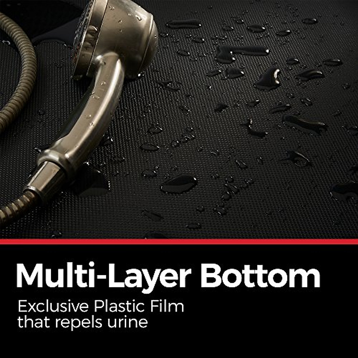 iPrimio Jumbo Cat Kitty Litter Box Trapper Mat 29x27 inches Mat Rug Traps and Catches Litter Through Large Holes, Multi-Layer Bottom Repels Urine, Perfect for Messy Cats