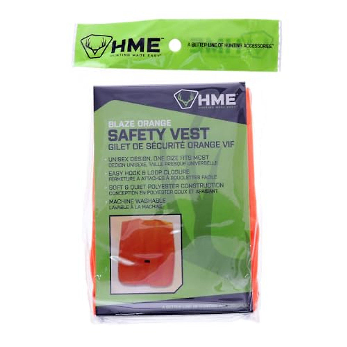 HME Products Safety Vest Orange