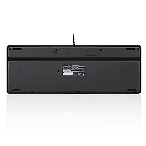 Perixx PERIBOARD-220 Wired USB Keyboard - Compact Size - 398x145x30 mm - US English Layout (11502)