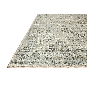 Loloi II Skye Collection SKY-14 Natural/Sage 9'-0" x 12'-0" Area Rug