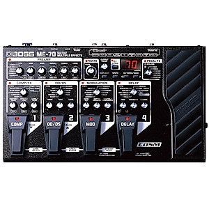 Boss ME-70 Guitar Multiple Effects Pedal Board