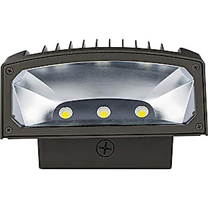 Hubbell Outdoor Lighting SG2-50-PCU SG Sling Series Slender wallpack/floodlight, 51W, 120-277V, 5000K, Bronze