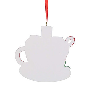 2024 Christmas Tree Ornaments - Personalized Marshmallow Family of 4 Ornament - Cocoa Family Ornament - Holiday Keepsake Gift - Hot Chocolate Mug Xmas Name Ornament - Free Customization