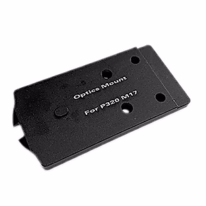 Ade Advanced Optics RD3-006 Green Dot Sight + Optic Mounting Plate for Sig Sauer P320 M17 / M18 Pistol