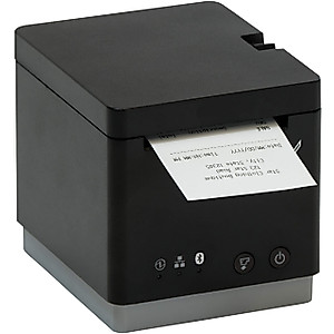 Star Micronics mC-Print2 MCP21LB 2 inch Thermal POS Receipt Printer with CloudPRNT, Black - USB-B, Ethernet, Bluetooth, USB Host, Lightning - 203 dpi, 250mm/sec, Auto Cutter, Monochrome - YKGAV