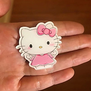 Kerr's Choice Lightweight Portable Grocery Bag Large Capacity Shopping Bag Durable Reusable Tote Bag Travel Accessories -- Kitty