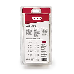 Oregon 23820 Sure Sharp Chainsaw Manual Filing/Sharpening Guide Gray