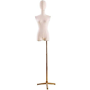 Mannequin Mannequin Dressmakers Dummies Fashion Students Display Bust Metal Bracket Base Female Professional Tailors Dummy