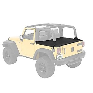 Pavement Ends by Bestop 41827-35 Black Diamond Cargo Cover for 2007-2018 Wrangler JK 2-Door