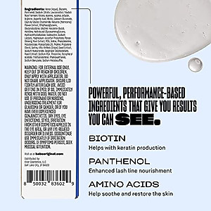 BABE ORIGINAL Lash Essential Lash Serum - Fuller & Longer Looking Eyelashes, Lash Enhancing Serum, for Natural Lashes and Lash Extensions, 2mL, 3-month Supply