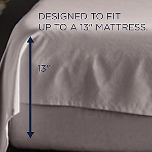 TEMPUR ProAir Sheet Set Cool Gray - Twin