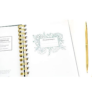 Prayer Journal for Women: An Inspirational Christian Bible Journal, Prayer Notebook & Devotional (Premium Gold Spiral-Bound Hardcover)