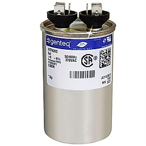 TRANE CPT01392 / CPT01392 • 5 uF MFD x 370 VAC Genteq Replacement Capacitor Round # C305R / 97F9202