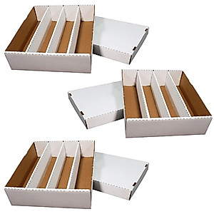 3-Pack • Monster 3200-count • Woodhaven Trading Firm Brand Trading/Gaming Card Storage Box (3)