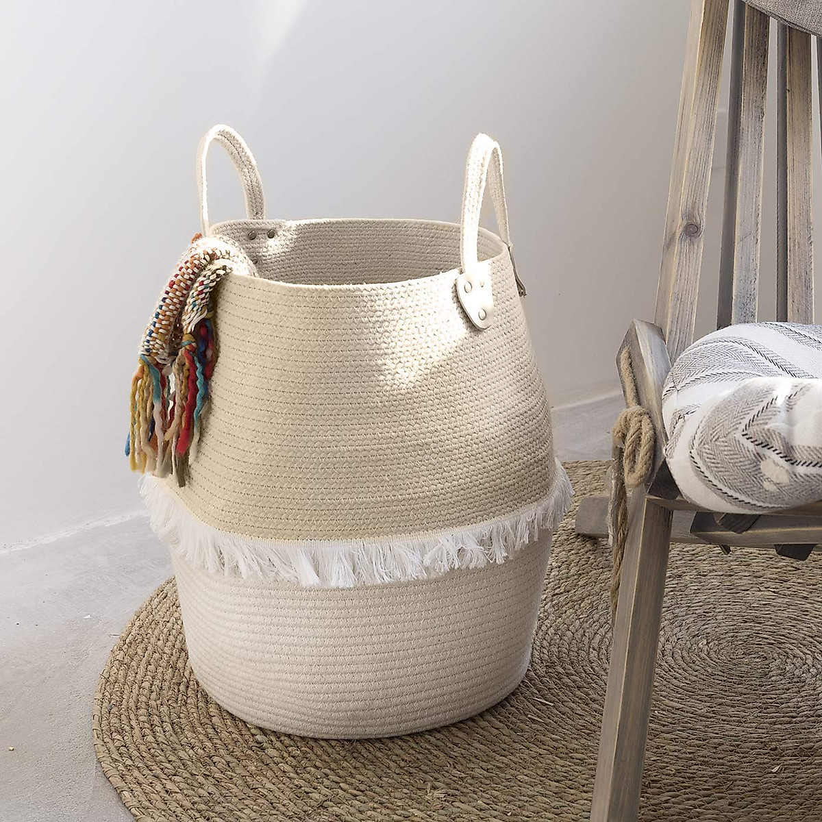 LA JOLIE MUSE Decorative Storage Basket for Home
